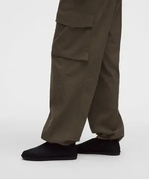 Lululemon Lululinen Mid-rise Cargo Pant - Olive Brown