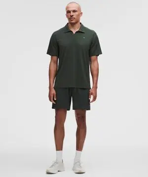 Lululemon Mesh Panelled Tennis Polo Shirt
