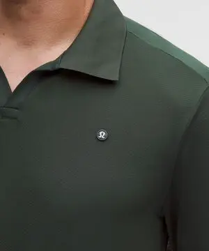 Lululemon Mesh Panelled Tennis Polo Shirt