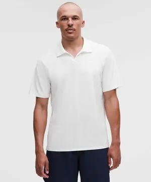 Lululemon Mesh Panelled Tennis Polo Shirt - White