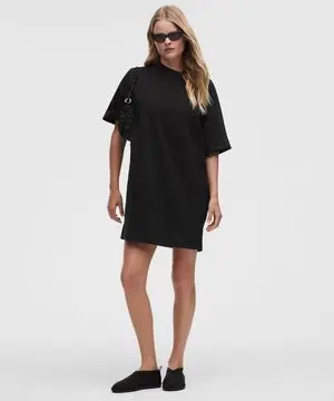 Lululemon Scuba Cotton Jersey T-shirt Dress