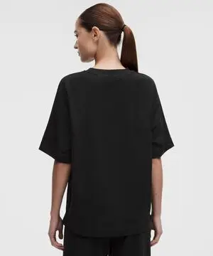 Lululemon Scuba Cotton Jersey T-shirt - Black