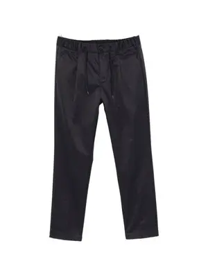 Herno Regular Trousers With Satin Finish - Blue