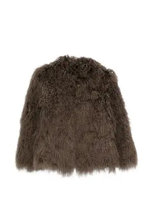 MARTHA LOUIS Shearling-effect Jacket