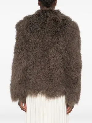 MARTHA LOUIS Shearling-effect Jacket