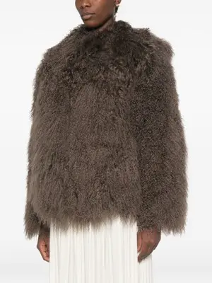 MARTHA LOUIS Shearling-effect Jacket