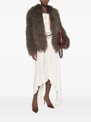 MARTHA LOUIS Shearling-effect Jacket