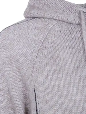 Giorgio Armani Wool Blend Hoodie