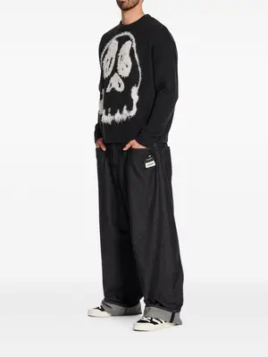 Y3 Wool Blend Crenwneck Sweater