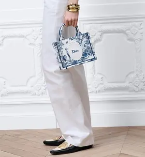 Dior Mini Book Tote With Strap