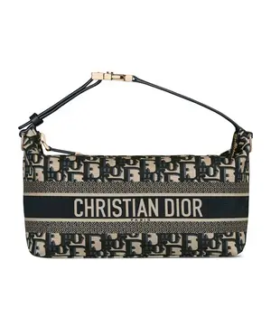 Dior Medium Diortravel Nomad Pouch - Blue