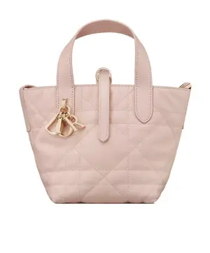 Dior Toujours Vertical Nano Tote Bag - Pink