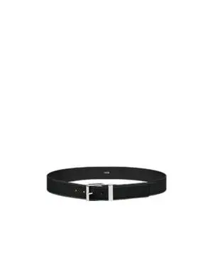 Dior Logo Buckled Belt - Black