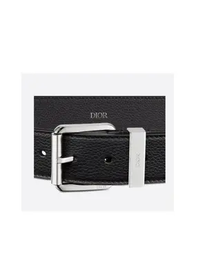 Dior Logo Printed Buckled Belt