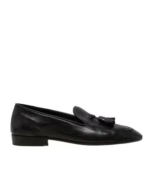 THE ROW Caden Loafers - Black