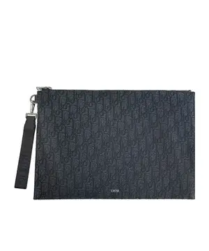 Dior A5 Pouch - Black