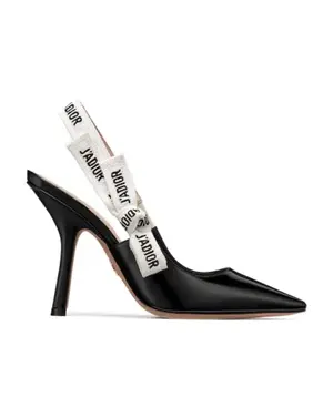 DIOR Dior J'Adior Slingback Pumps With Embroidered Ribbon