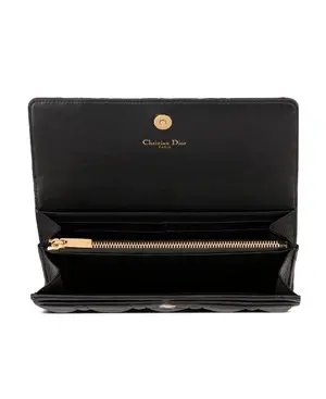 Dior Caro Orchid Long Wallet