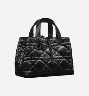 Dior Medium Cannage Quilted Tote Bag