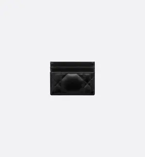 Dior Caro Freesia Card Holder