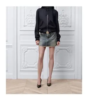 Dior Zip-up Jacket With Removable Tie Collar
