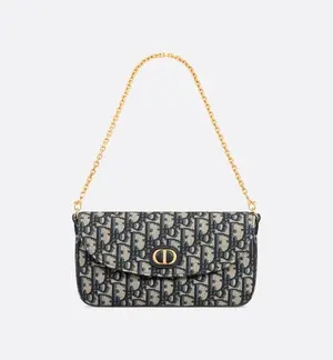 Dior 30 Montaigne D-vine Pouch With Chain