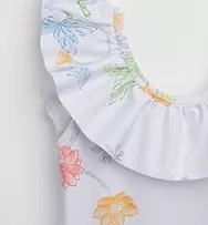 Dior Three-piece Swimsuit Set With Floral Print