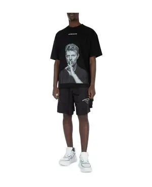 IH NOM UH NIT Portrait Printed Short-sleeved T-shirt