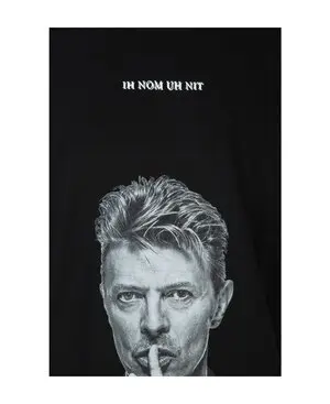 IH NOM UH NIT Portrait Printed Short-sleeved T-shirt