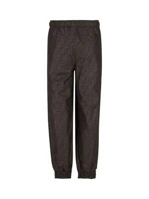 Fendi Ff Logo Tapered Track Pants