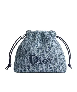 Dior Dioriviera Medium Diortravel Last Minute Pouch - Blue