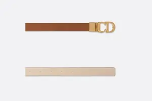 Dior Reversible Saddle Belt