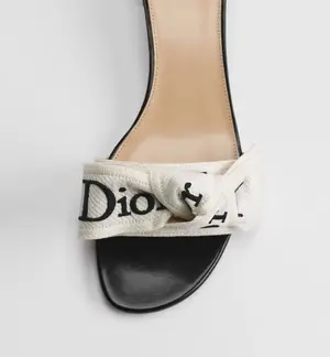 Dior J'adior Heeled Slide Sandals