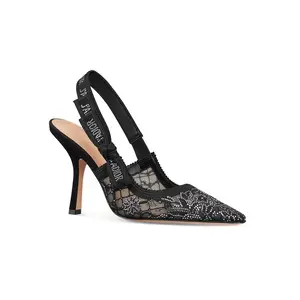 Dior J'adior Slingback Pumps With Millefiori Embroidery