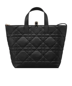 Dior Medium Vertical Tote Bag - Black