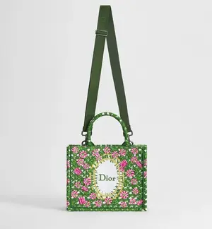 Dior Dioriviera Small Book Tote With Strap