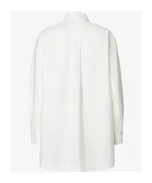 Fendi Long Sleeve Shirt With Venetian Stripe Detail - White