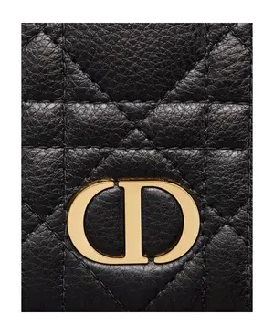 Dior Caro Compact Zipped Wallet