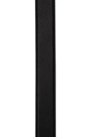 Saint Laurent Leather Belt With Logo Detail