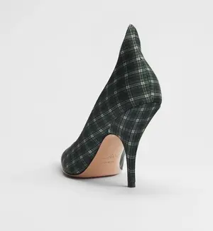 Dior Wing Pump With Check 'n' Pattern