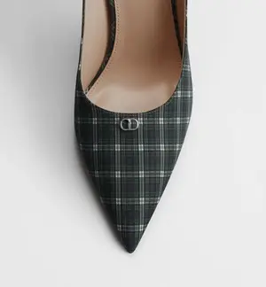 Dior Wing Pump With Check 'n' Pattern