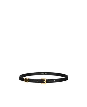 Dior 30 Montaigne Loop Belt - Black