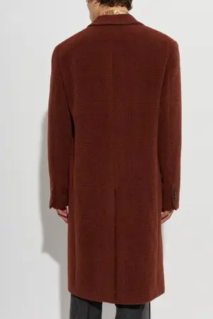 Etro Wool Coat With Single Vent