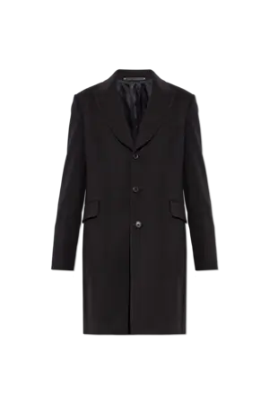 Paul Smith Wool Blend Coat With Single Vent