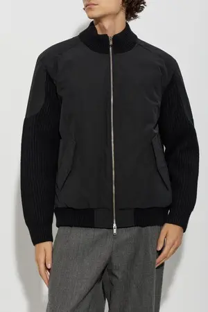 Moose Knuckles Puffer Jacket With Patch
