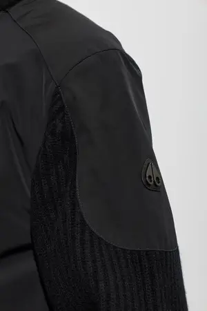 Moose Knuckles Puffer Jacket With Patch