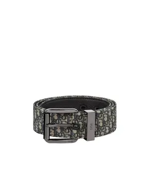 Dior Monogrammed Belt With Clasp Detail