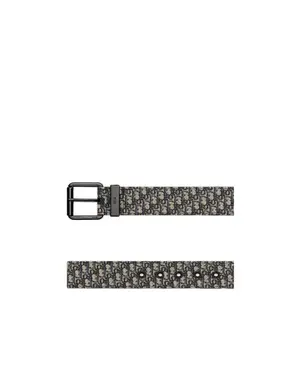 Dior Monogrammed Belt With Clasp Detail
