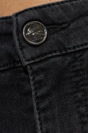Etro Jeans With Embroidered Logo