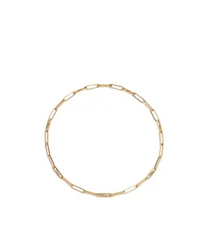 Dior Link Necklace With Logo Detail
